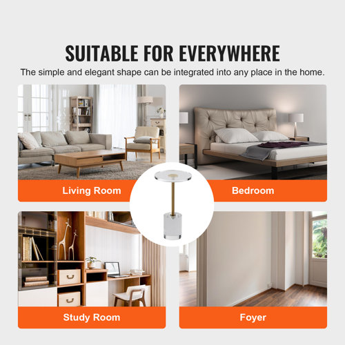 Mercer41 Radee Pedestal End Table & Reviews | Wayfair